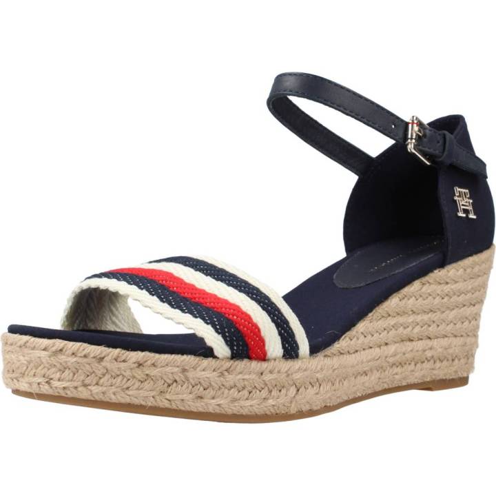 Sandalias Mujer Marca Tommy Hilfiger Modelo Mid Wedge Corporate | Miravia