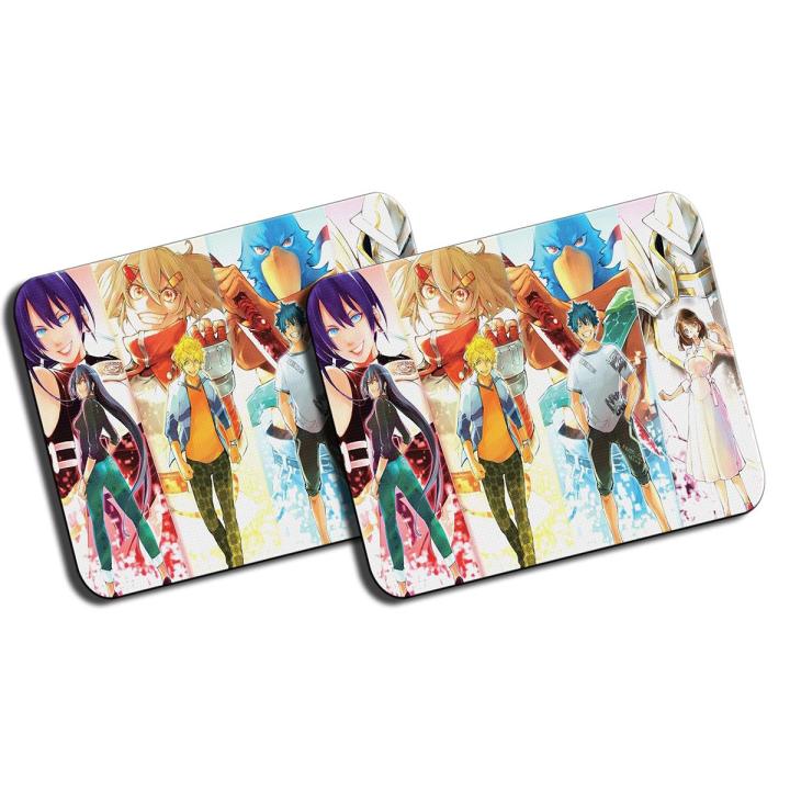 MERCHANDMANIA PACK 2 ALFOMBRILLAS GRANDES sangri la frontier serie ...