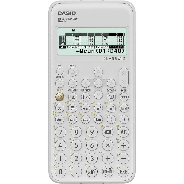 Calculadora Casio FX-570SP CW - Color Blanco (White). Calculadora ...