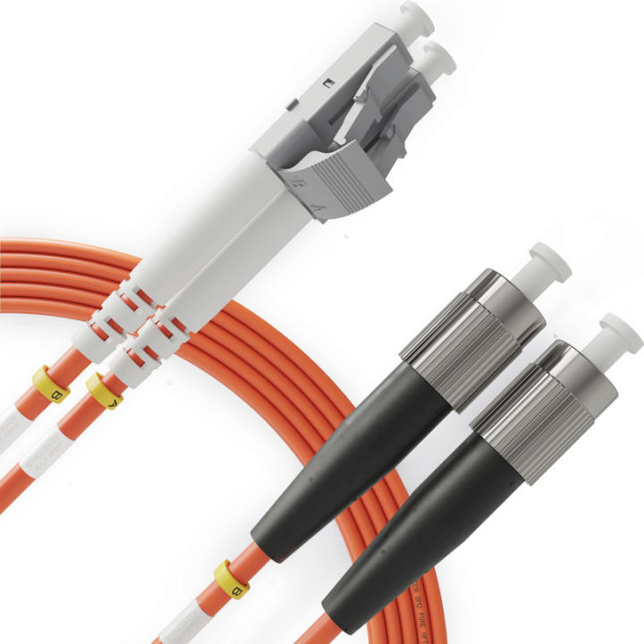 Beyondtech Cable de fibra óptica LC a FC OM2 Multimodo Duplex - Latiguillo Doble Fibra Óptica ...
