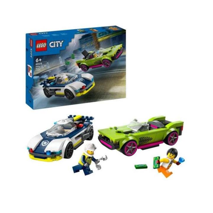 LEGO City - Police Car and Muscle Car Chase (60415) | Miravia