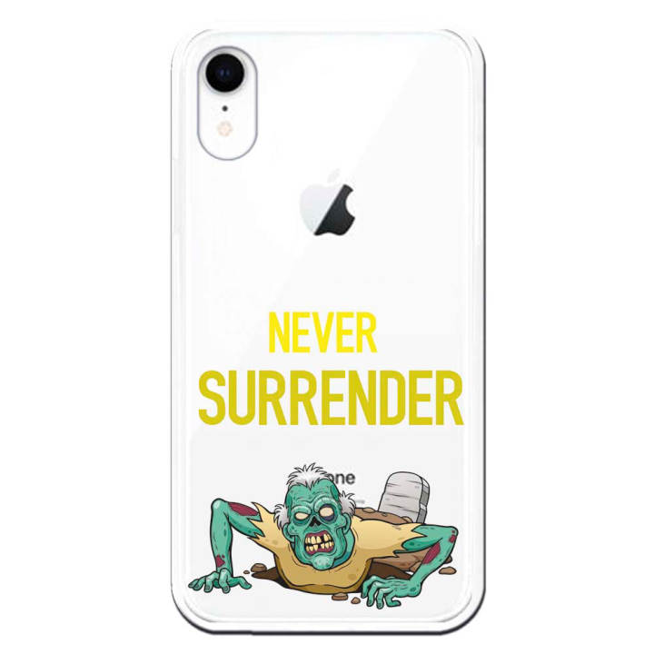 Funda compatible con iPhone XR - Never Surrender | Miravia
