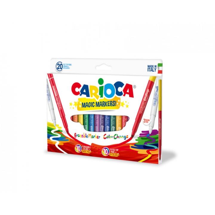Carioca - Magic Markers Extra-grueso Multicolor 20pieza(s) rotulador ...
