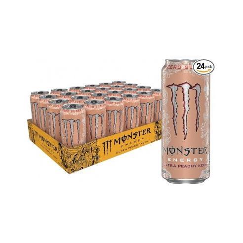 MONSTER ULTRA PEACHY KEEN (12 X 500ML) ZERO AZÚCAR - Monster | Miravia