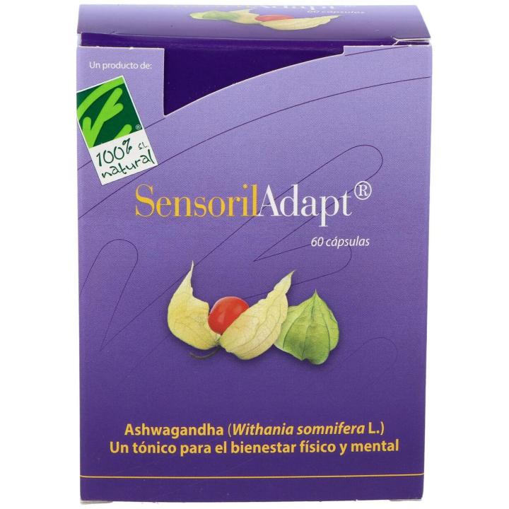 100% Natural Sensoril Adapt Tónico 60 Perlas | Miravia