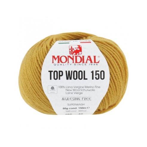 TOP WOOL 150 de Mondial, lana para tejer. Ovillos de 50 g y 150 m, para ...