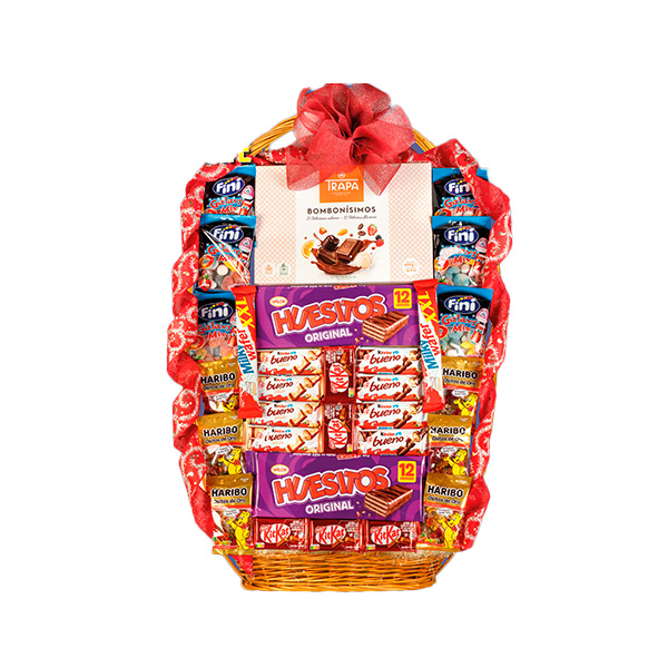 Cesta golosinas y chocolates - Envío Gratis* | Miravia