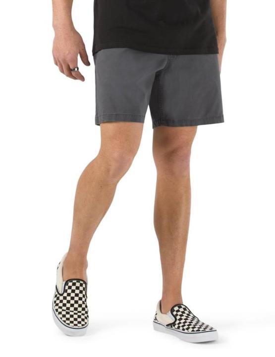 Pantalón Corto Vans Range Salt Gris Hombre Elástico Actualizado | Miravia