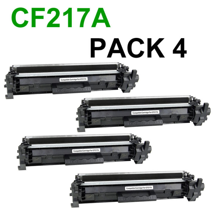 HP Laserjet CF217A compatible pack 4 unidades o unidad suelta ...