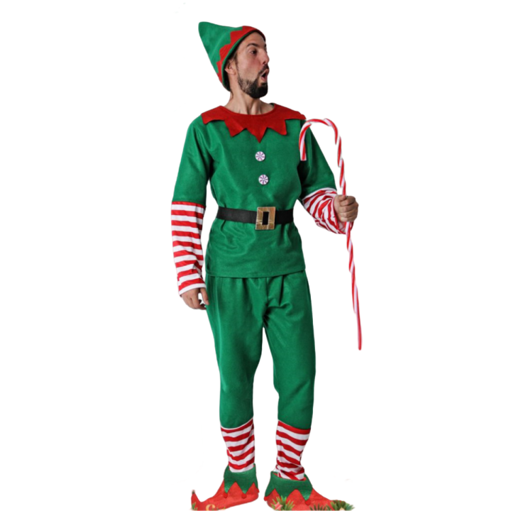 Elfo navidad disfraz hombre - Envío Gratis* | Miravia