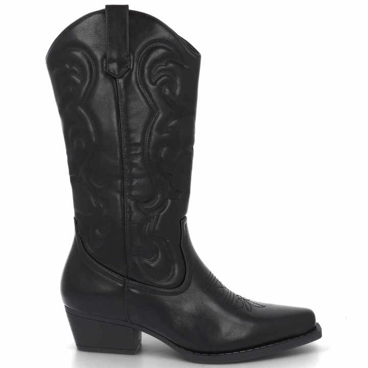 Botas camperas cowboy negras - Envío Gratis* | Miravia