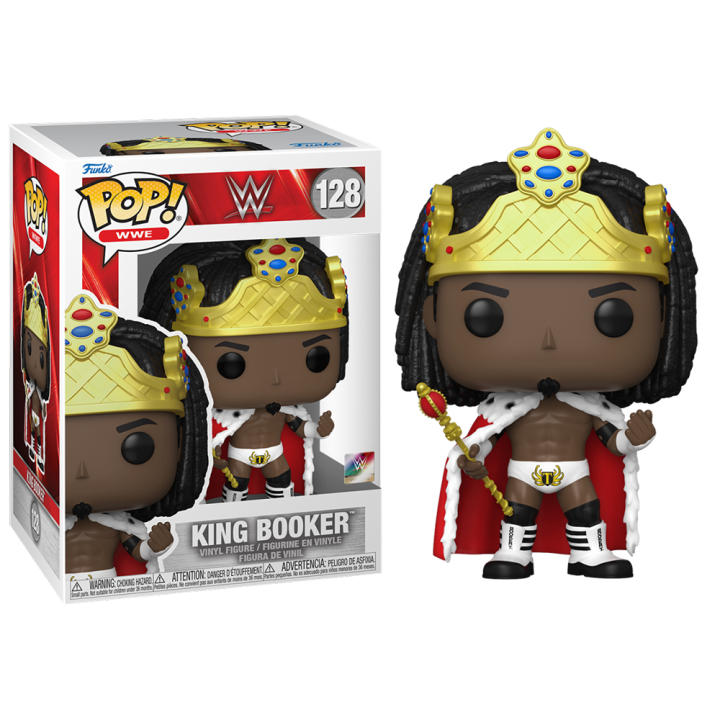 FUNKO POP! WWE - KING BOOKER, 67397, Nº128, TIENDA CON LICENCIA OFICIAL ...