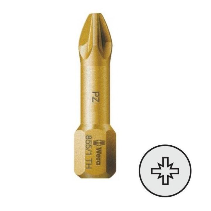 Punta atornillar mango 1/4 torsion pz 25mm punta atornill pz1 | Miravia