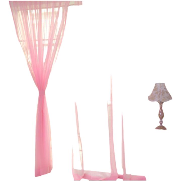 Elegante Paño de Tul Voile Panel de Cortina para Puerta Divisor ...