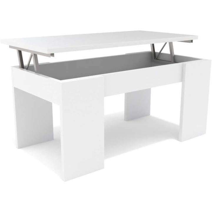 Mesa de centro elevable blanca o negra - Envío Gratis* | Miravia