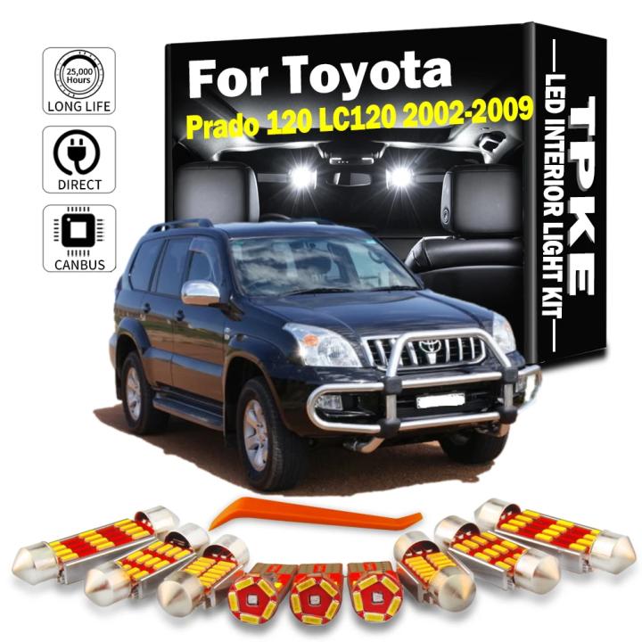 TPKE Kit de Luz de Matrícula LED para Toyota Prado 120 LC120 17Pcs ...