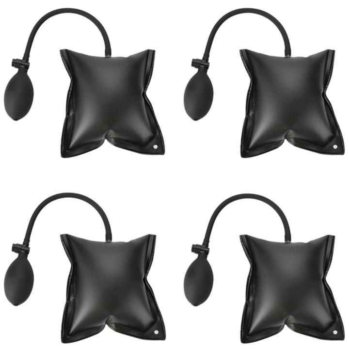 Bolsa de bomba de aire negra, instalación de puertas y ventanas de ...