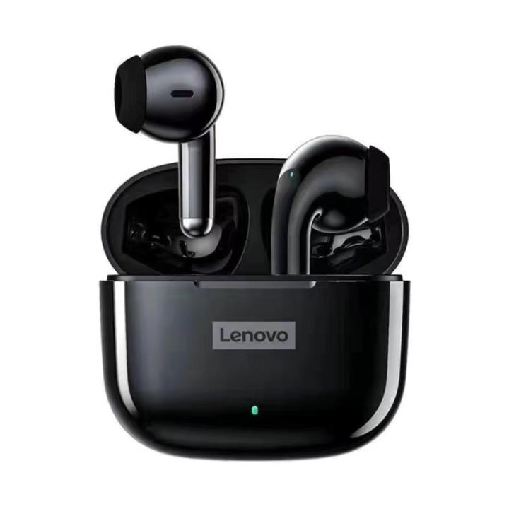 Lenovo-auriculares inalámbricos LP40 Pro TWS, cascos deportivos con Bluetooth 5,1, reducción de ...