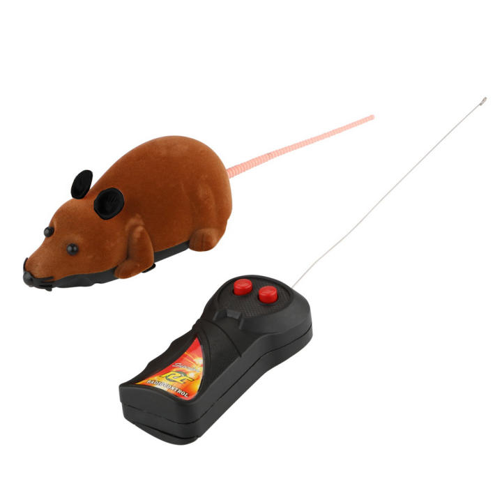Robot de ratón eléctrico con Control remoto para niños, juguete ...