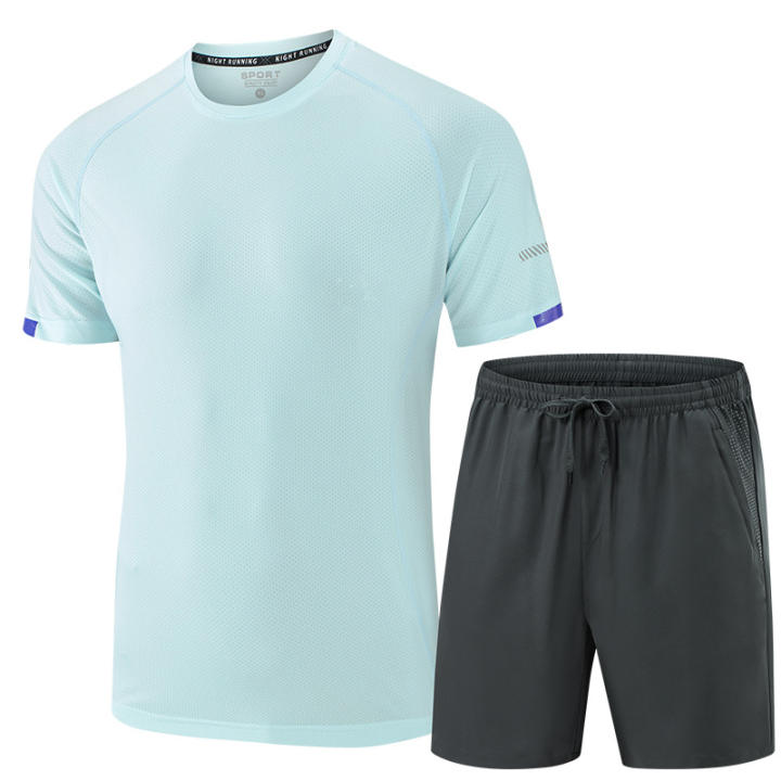 Ropa Deportiva transpirable de secado rápido para hombre, traje de ...