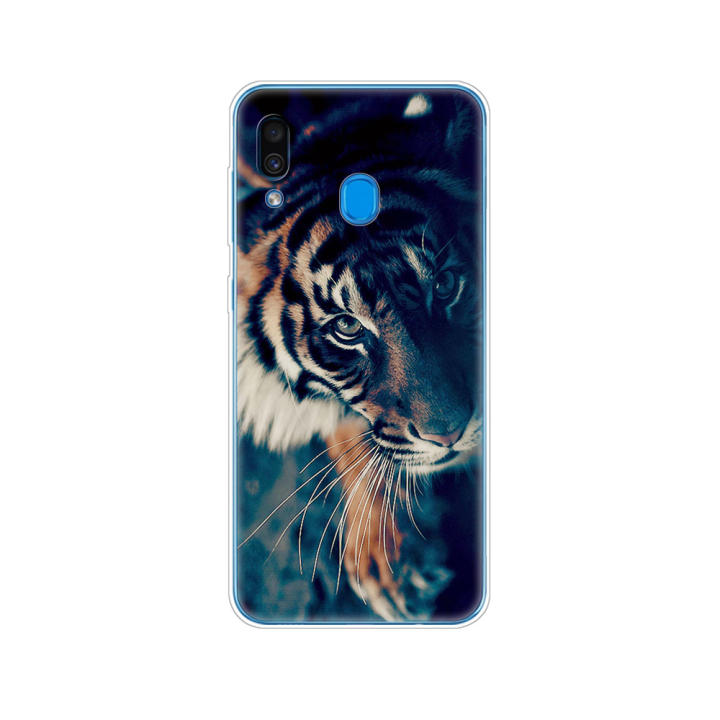 Funda trasera de silicona para Samsung Galaxy M20, carcasa trasera de TPU suave para M 20 SM ...