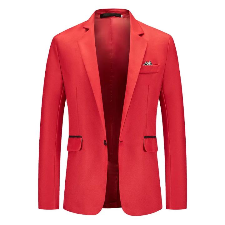 Traje de Negocios para Hombres Suelto de Una Pieza Moda Casual Talla ...