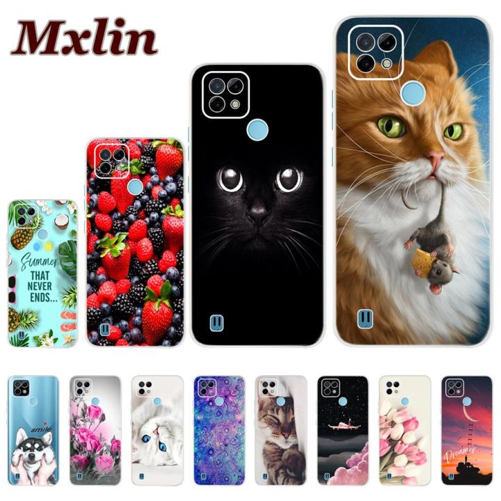 Funda protectora de dibujos animados para móvil, carcasa suave de 6,5 ...