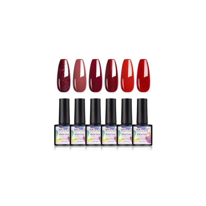 NAILCO-esmalte en Gel para uñas, barniz semipermanente para Base y capa ...