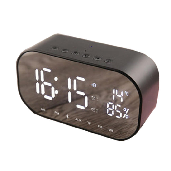Reloj de alarma LED Bluetooth inalámbrico con sonido para decoración de ...