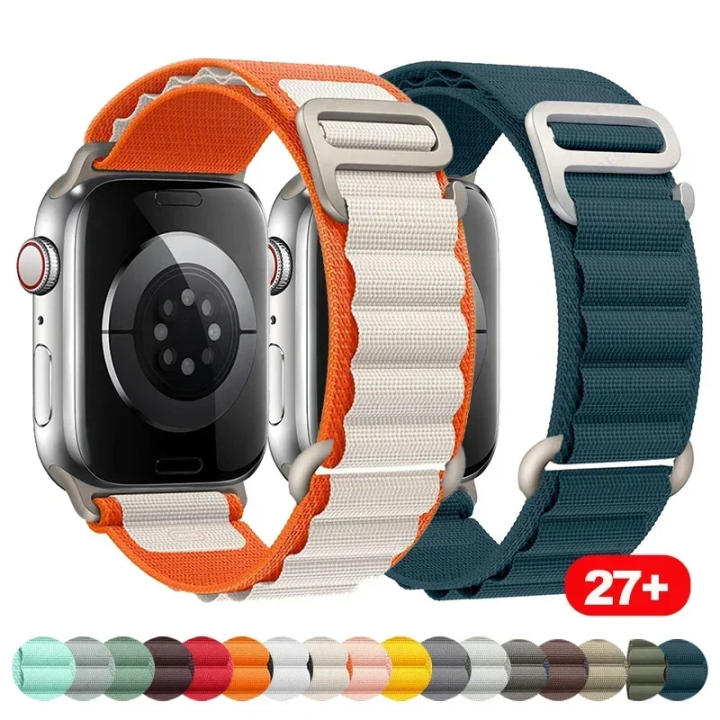 Correa de Alpine para Apple Watch Bandas de Nylon para Iwatch Ultra 2 ...