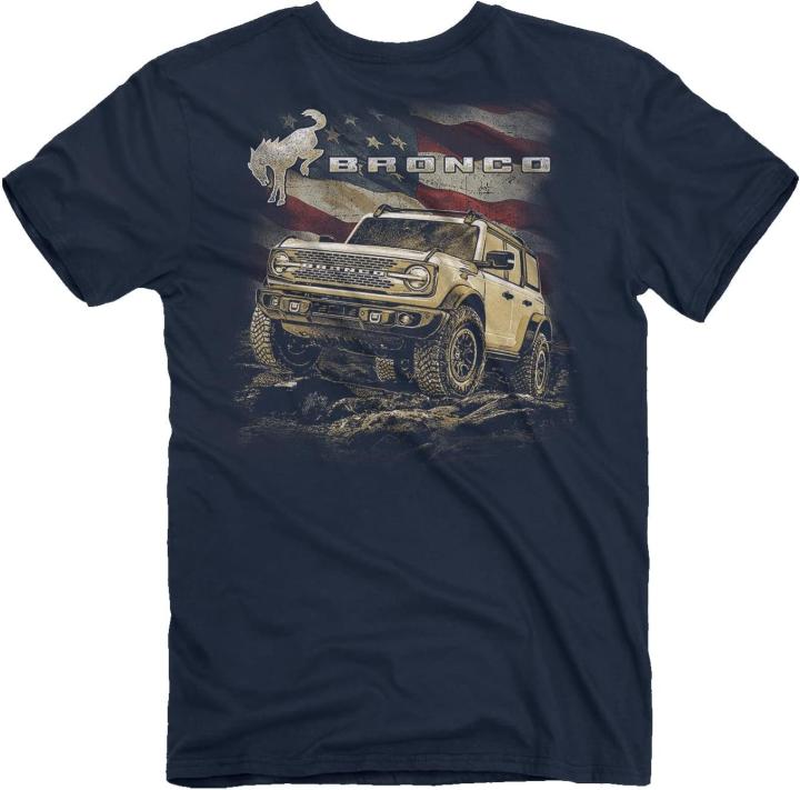 Camiseta de manga corta con bandera de Ford Off Road para hombre ...