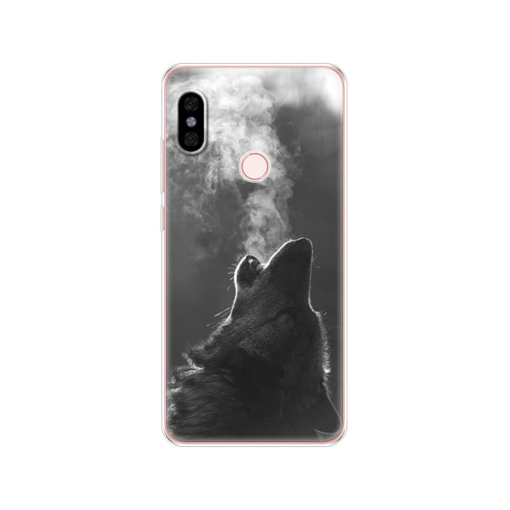 Funda de silicona para Xiaomi Redmi Note 6 Pro, carcasa trasera de TPU suave de 6,26 pulgadas ...