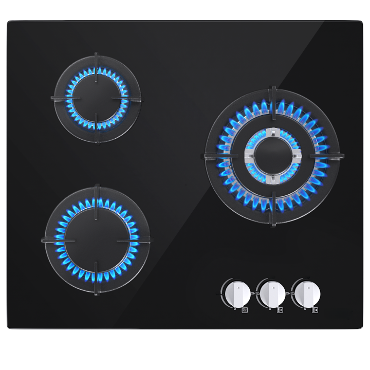 Encimeras cristal gas butano tres fuegos balay - Envío Gratis* | Miravia