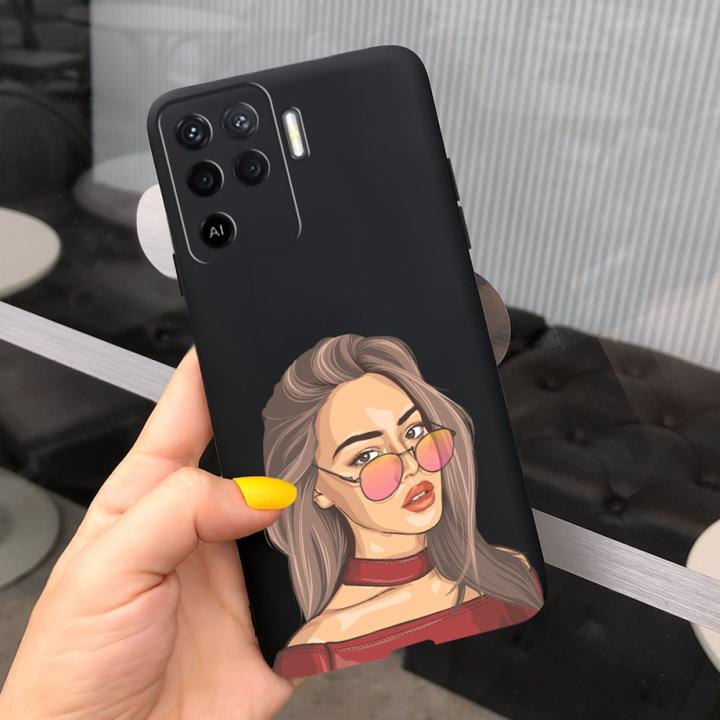 Funda trasera de silicona suave para Oppo A94 4G, carcasa A prueba de ...