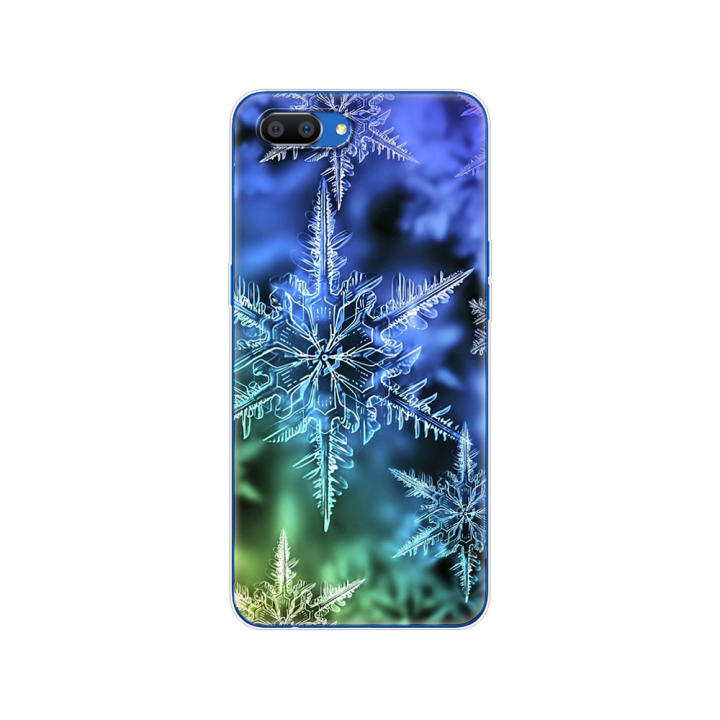 Funda de silicona suave para teléfono móvil, carcasa trasera de TPU para Realme C1 de 6,2 ...