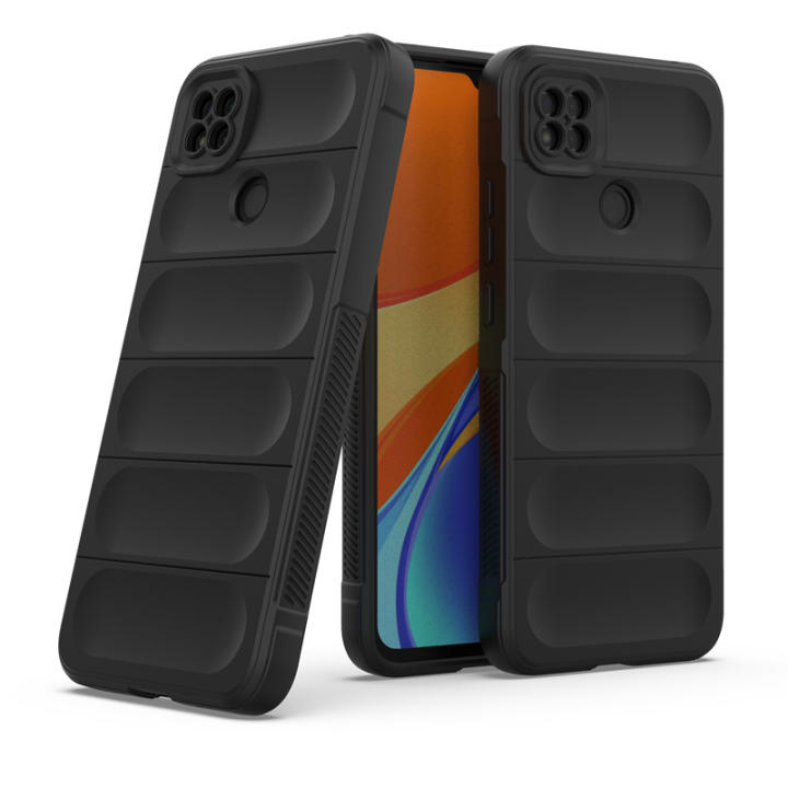 Shockproof Phone Case For Xiaomi Redmi 9C Case Anti-knock Silicone Full ...