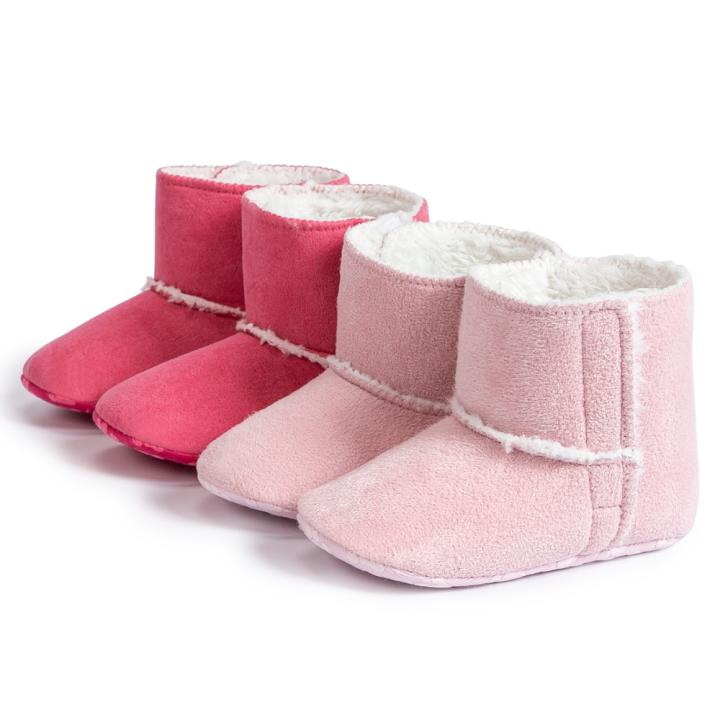 Botas de Bebé Recién Nacidos Invierno Niños Niñas Zapatos Peluche Fondo ...